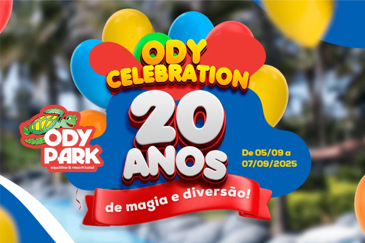Ody Celebration — Comemorando os 20 anos de Magia e Diversão – Maringá Play